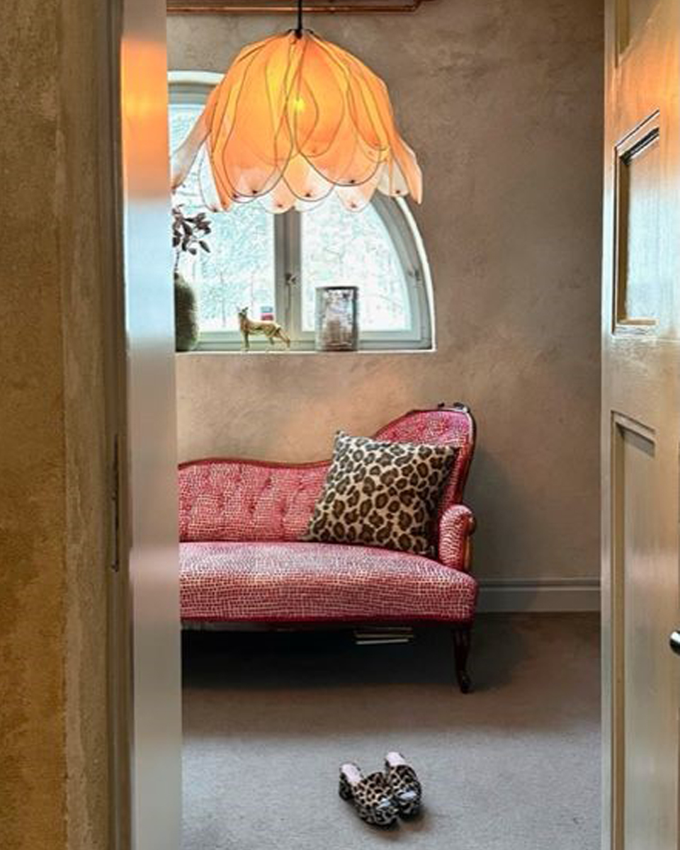 Lou Lou taklampe Ø80 cm rosa | By Rydéns