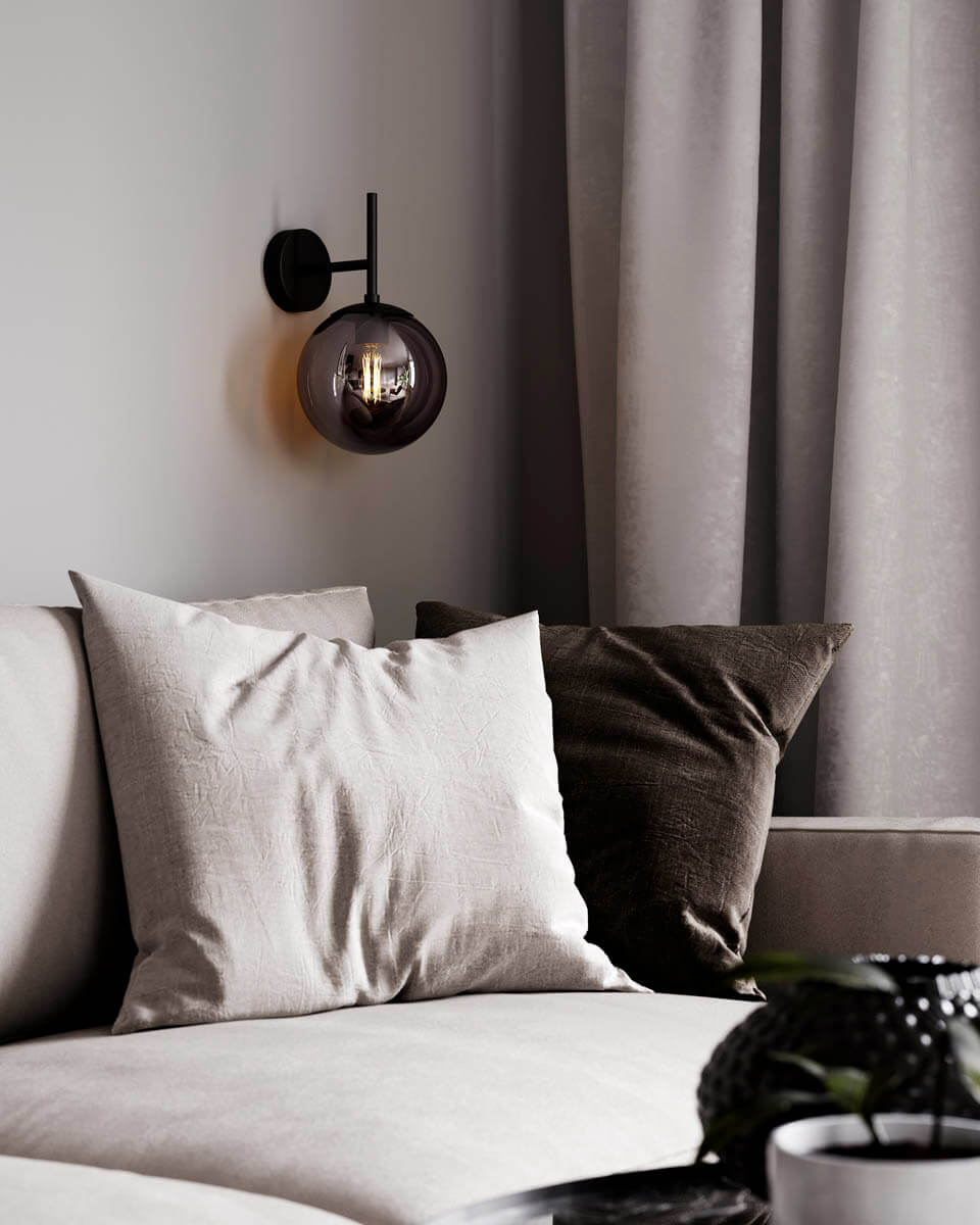 Boyle Wall light smokegrey | By Rydéns