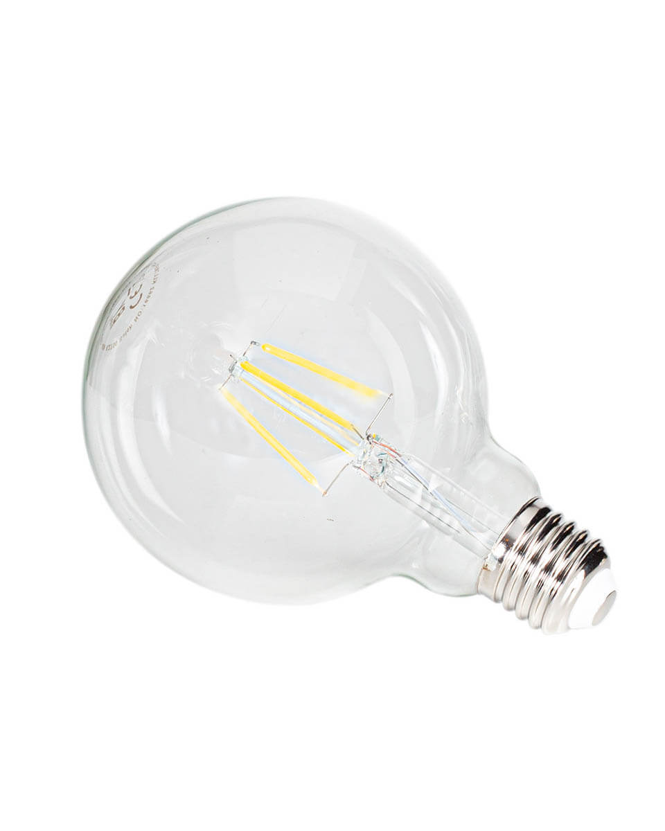 LED dimmable globe E27 4W Ø95 mm transparant | By Rydéns