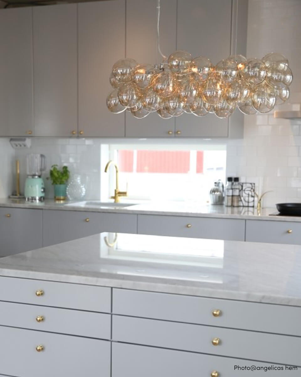 Gross Bar Pendant light amber | By Rydéns