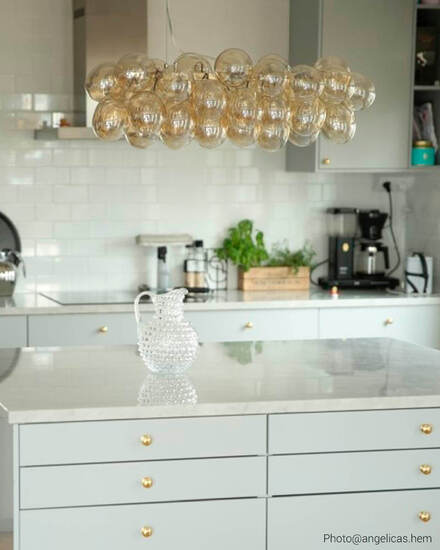 Gross Bar Pendant light amber | By Rydéns