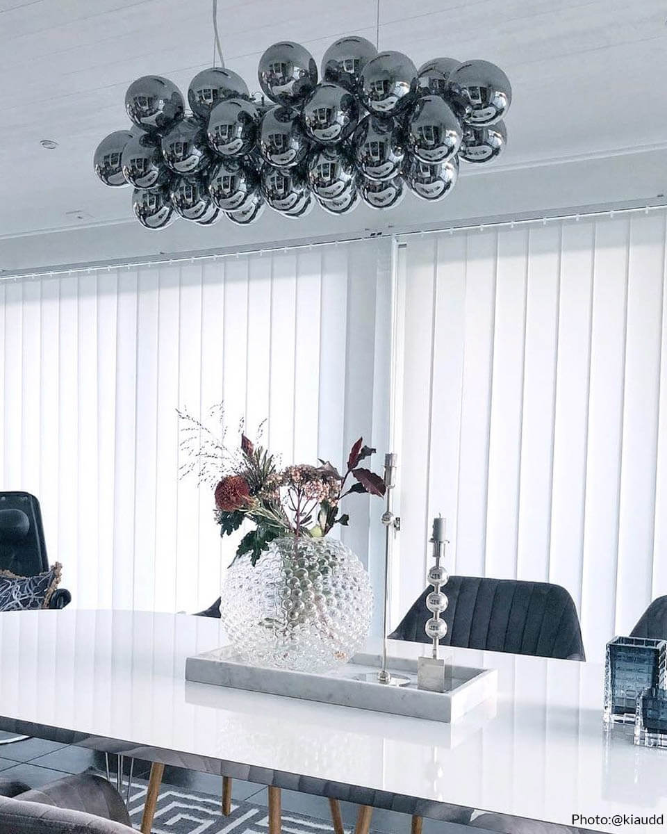 Gross Bar taklampa L80cm Rökgrå | By Rydéns