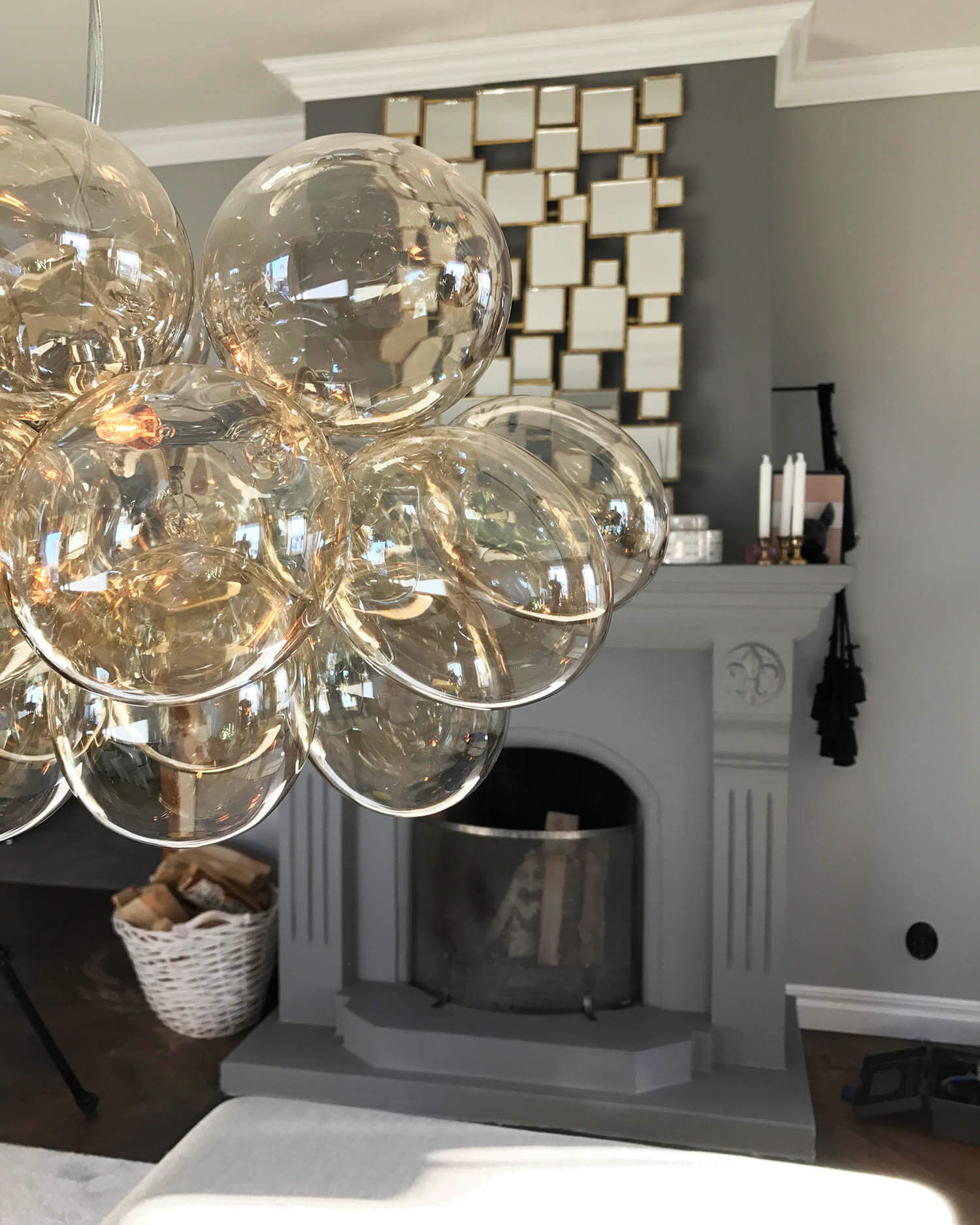 Gross Bar Pendant light amber | By Rydéns