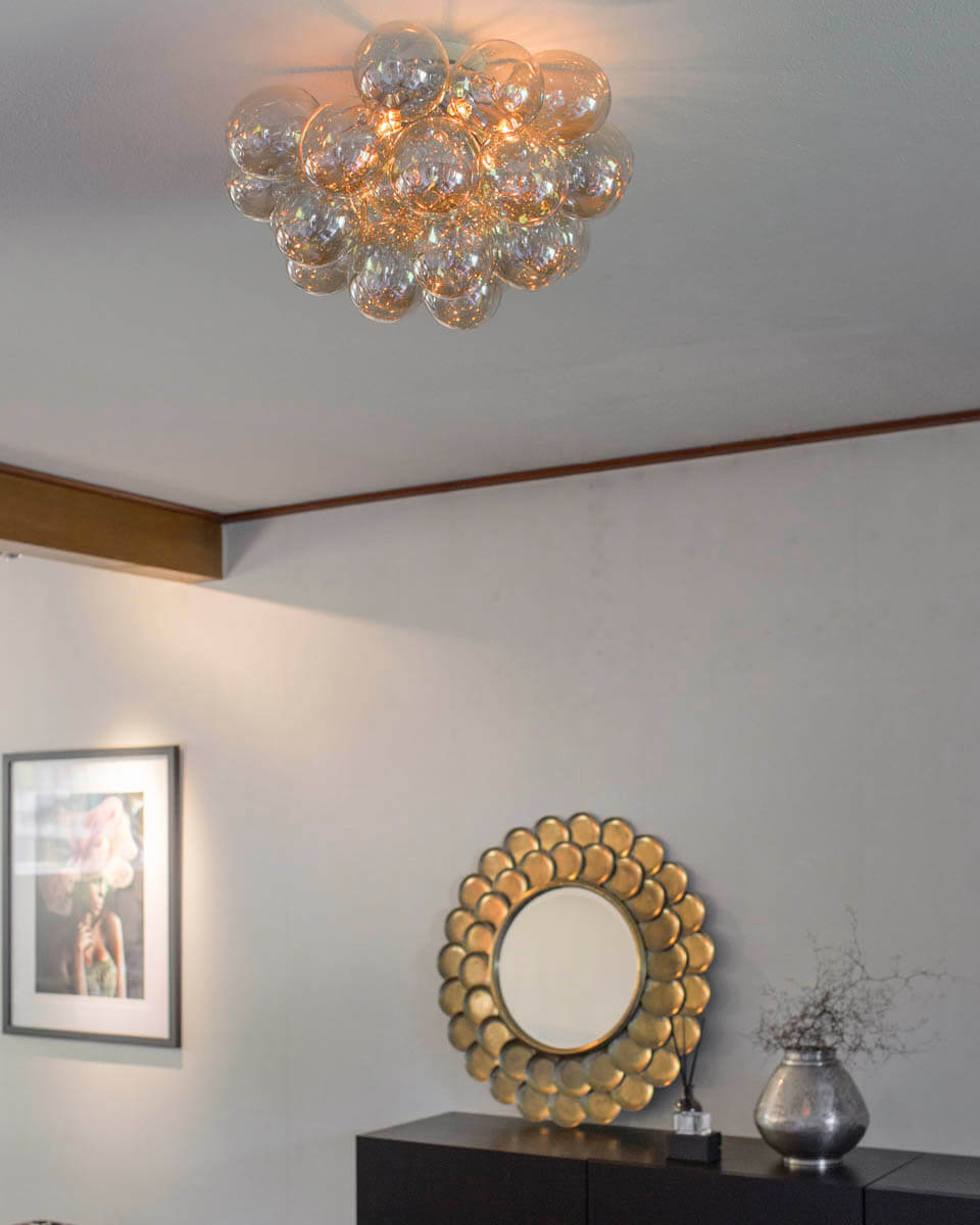 Gross Ceiling light Ø50 cm amber | By Rydéns